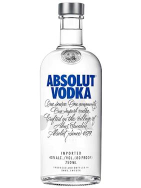 Absolute Vodka – Bottle Store